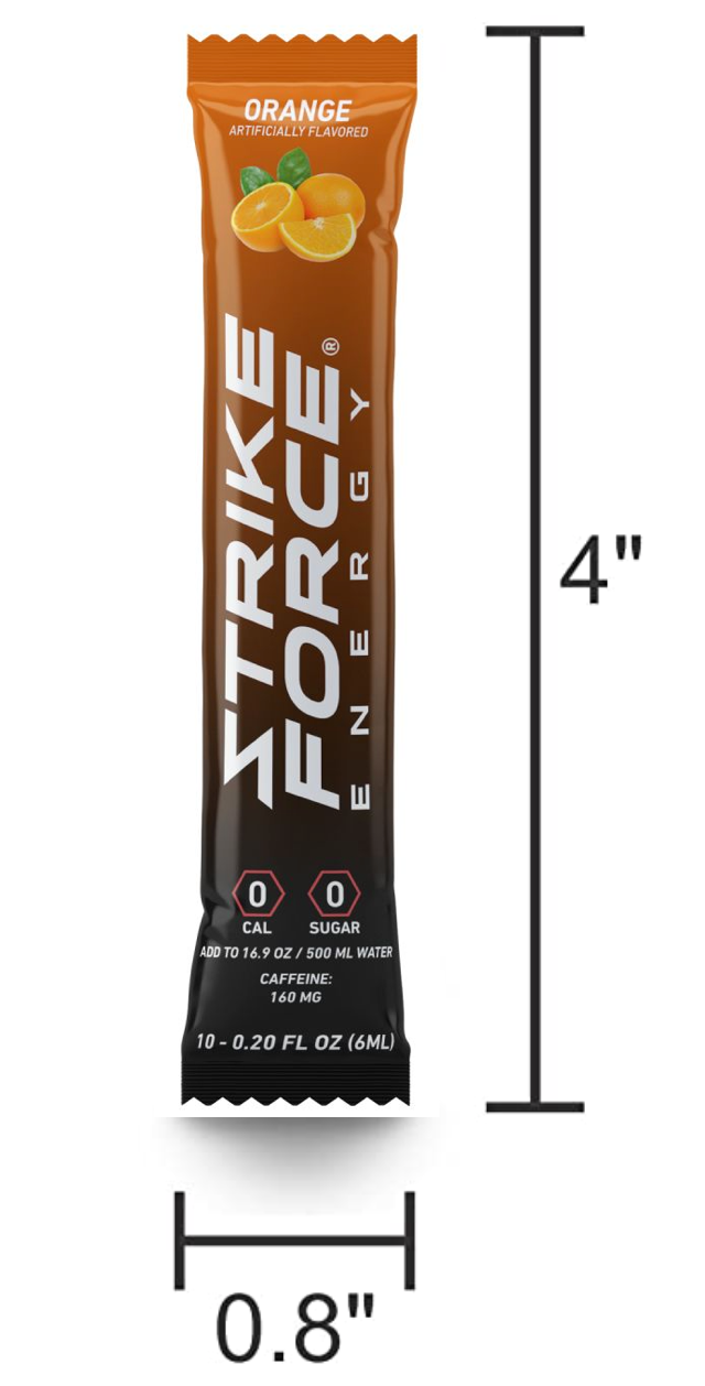 40 Count - Orange – Strike Force Beverage